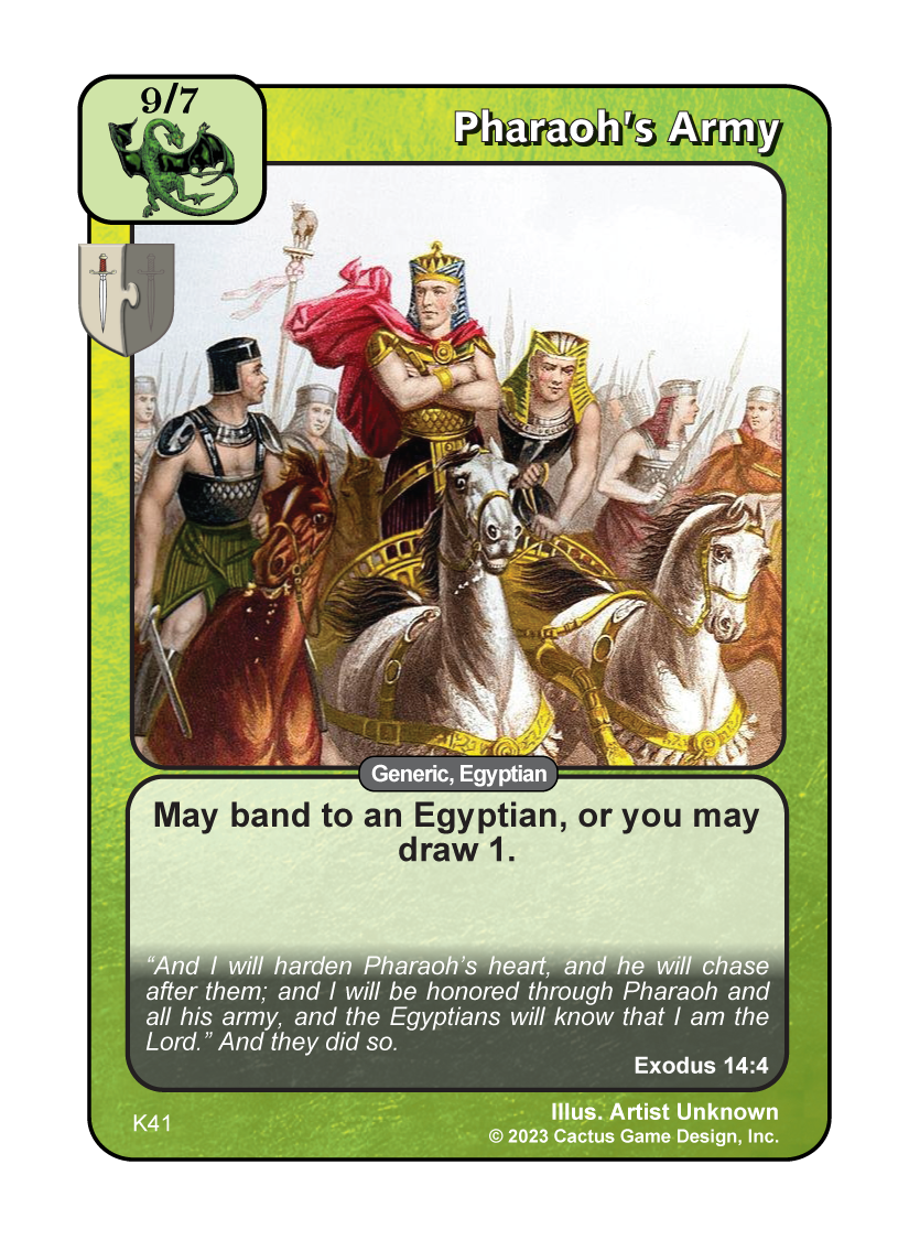 Pharaoh's Army (K Deck)