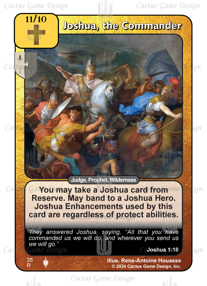 Joshua, the Commander (II)