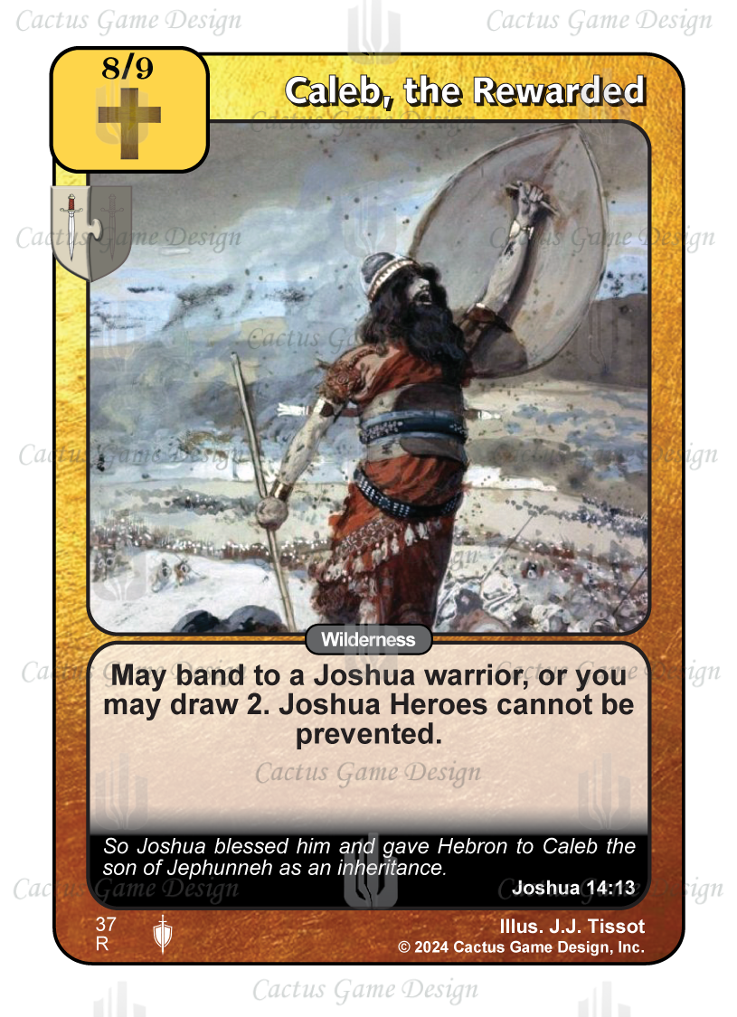 Caleb, the Rewarded (II)