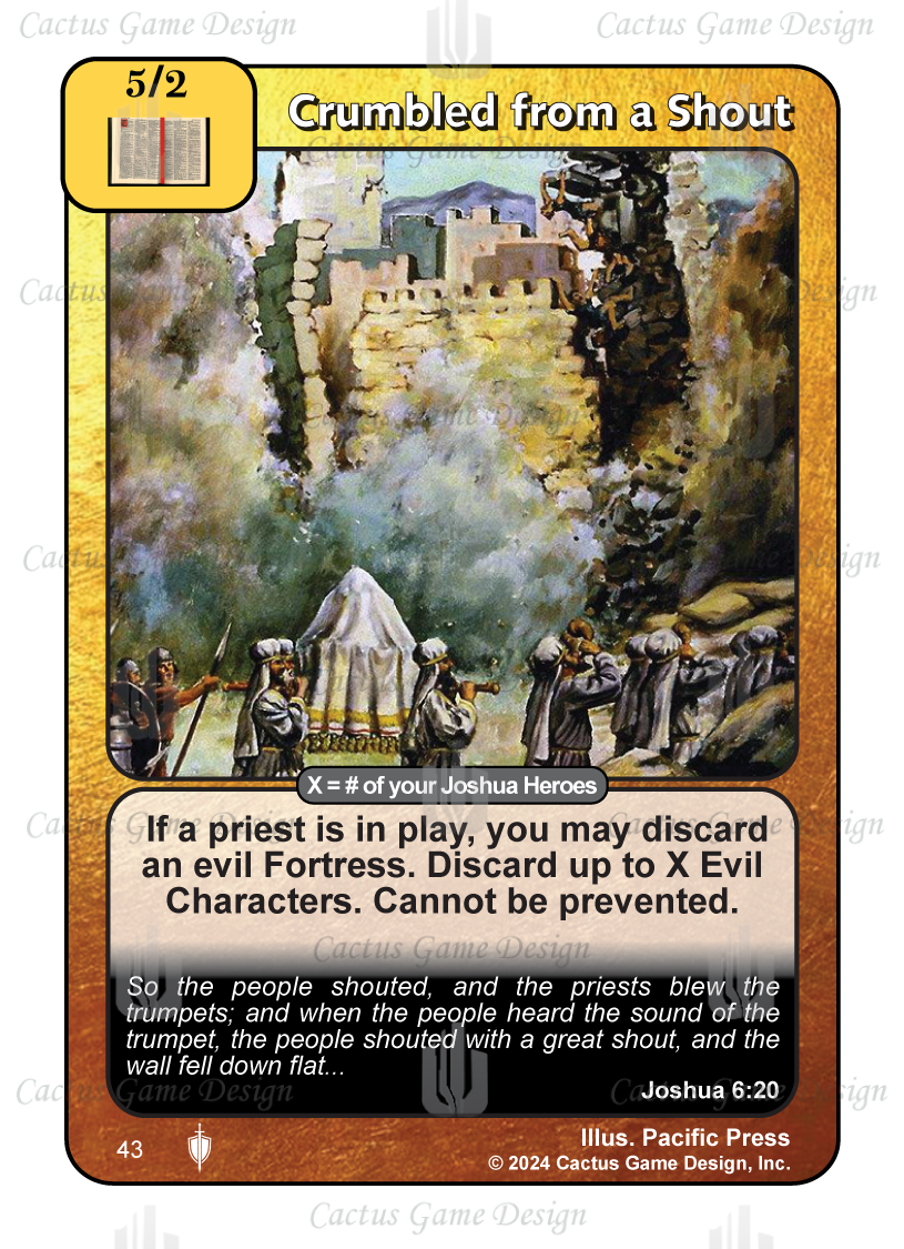 Crumbled from a Shout (II)