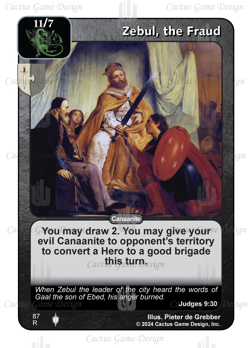 Zebul, the Fraud (II)