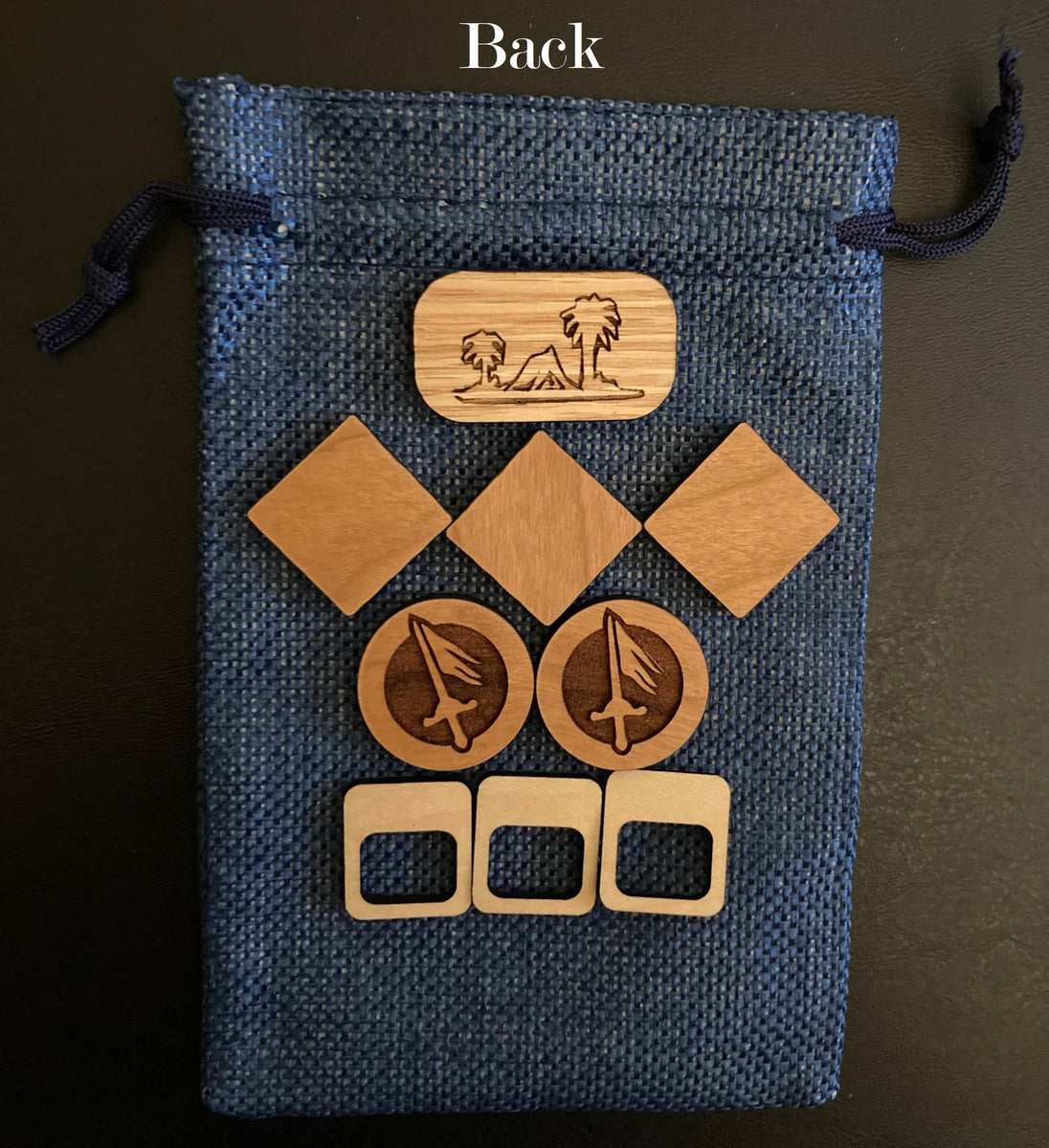 Custom Wooden Tokens