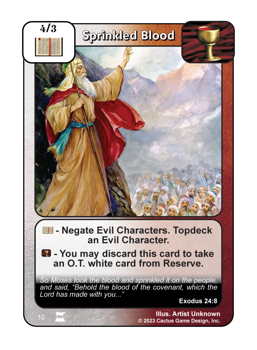 Sprinkled Blood (IR)