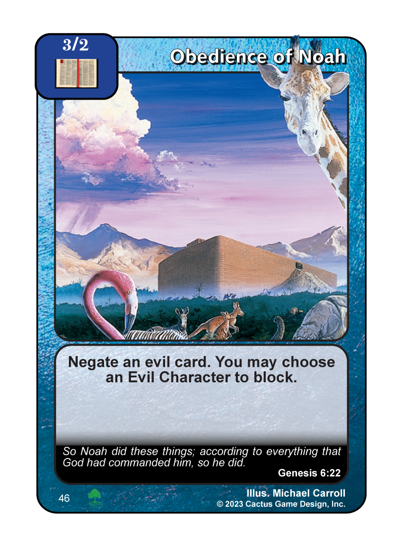 Obedience of Noah (Roots)