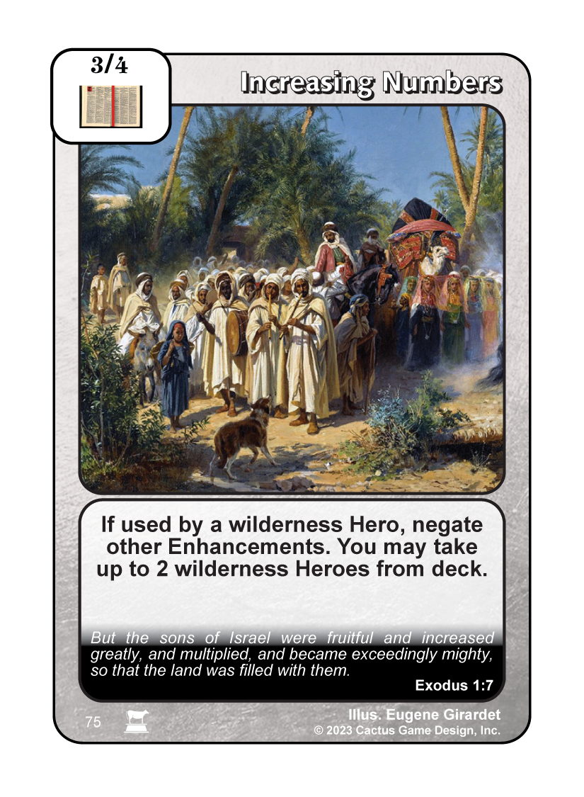 Increasing Numbers (IR)