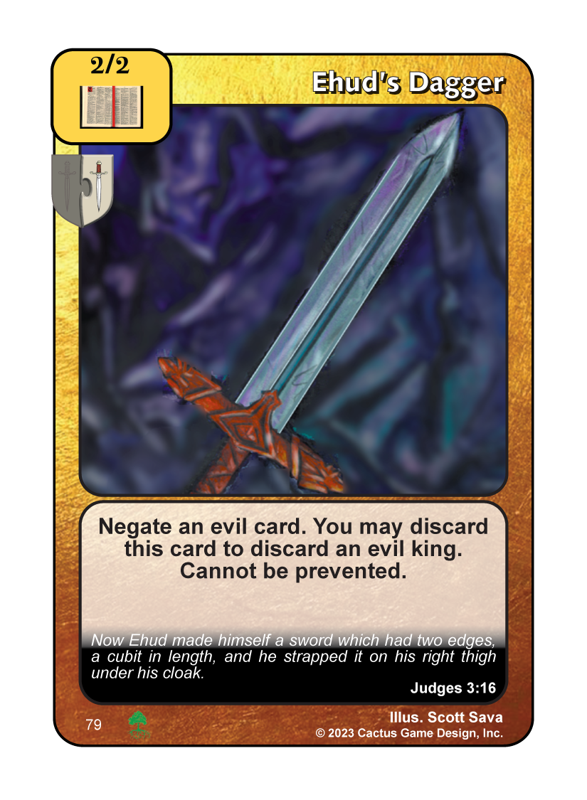 Ehud's Dagger (Roots)