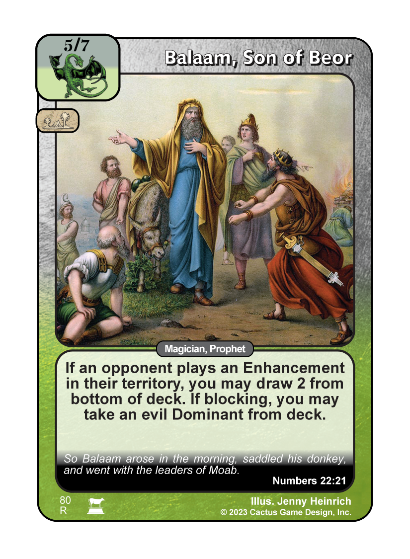 Balaam Son of Beor (IR)