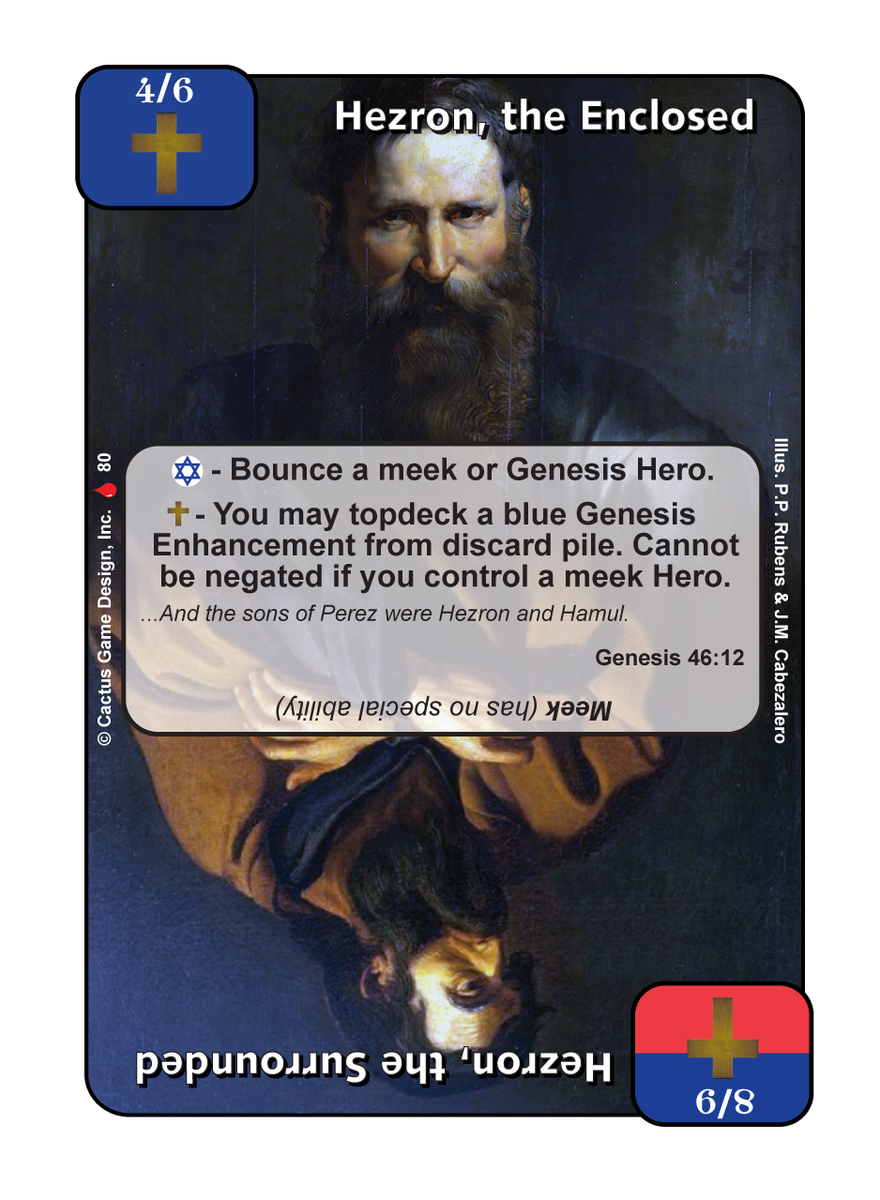 Hezron, the Enclosed / Hezron, the Surrounded (LoC)