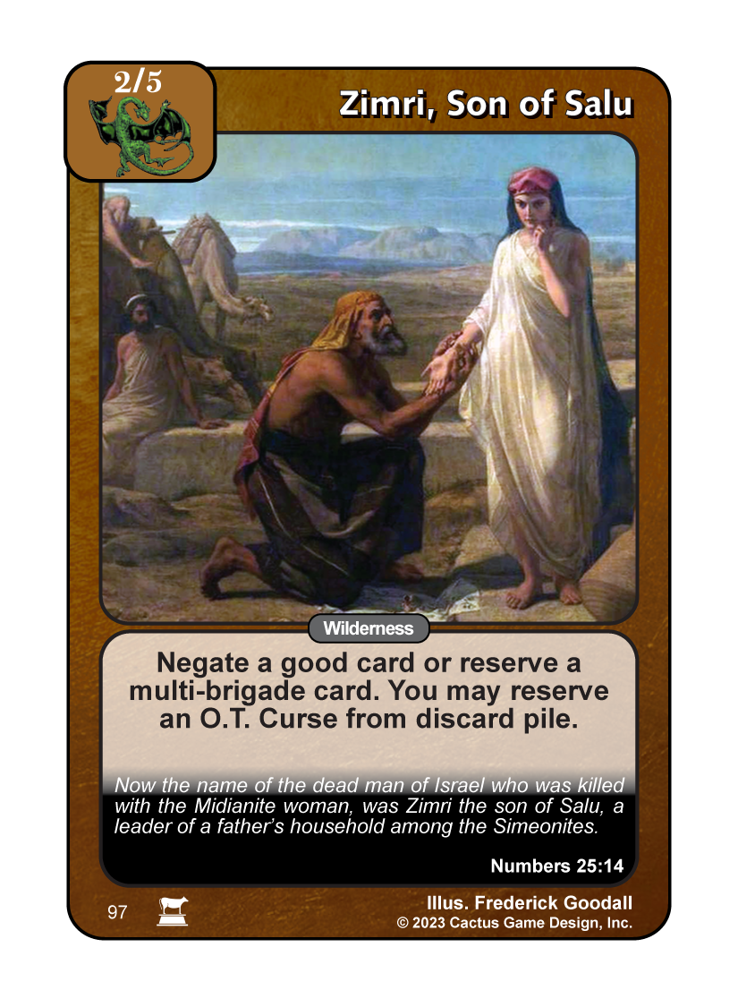 Zimri, Son of Salu (IR)