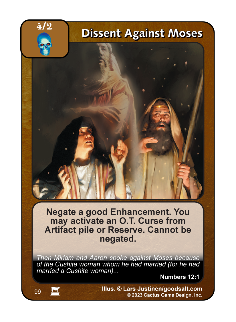 Dissent Against Moses (IR)