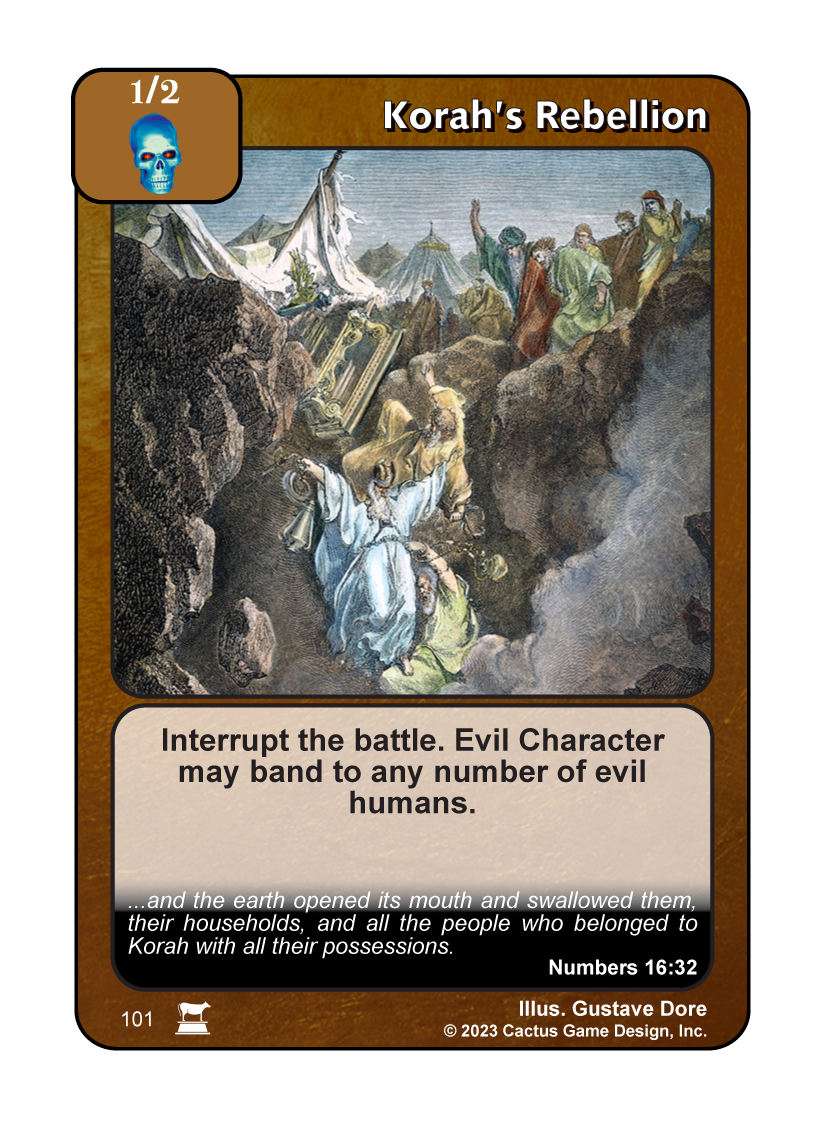 Korah's Rebellion (IR)