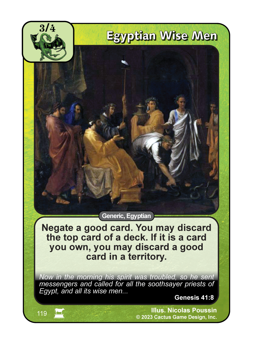 Egyptian Wise Men (IR)