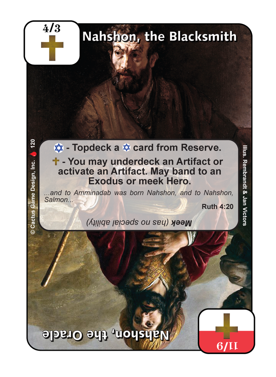 Nahshon, the Blacksmith / Nahshon, the Oracle (LoC)