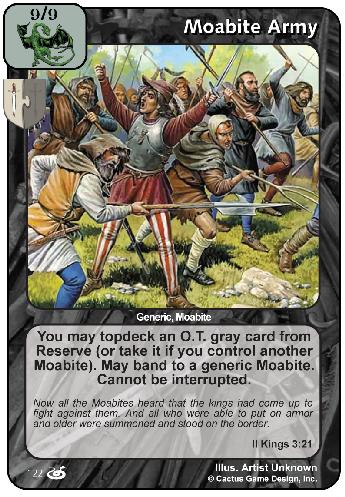 Moabite Army (FoM) | Your Turn Games