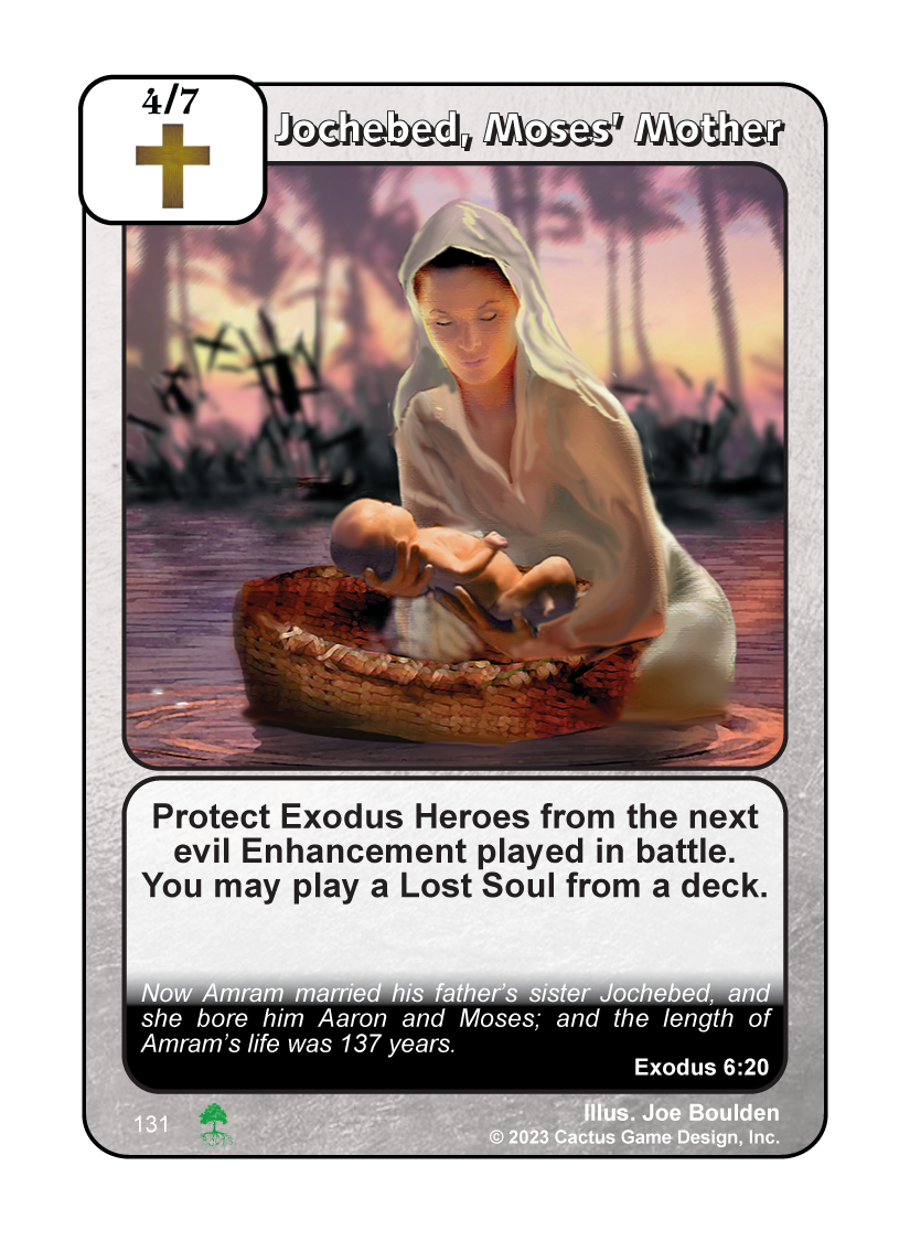 Jochebed, Moses’ Mother (Roots)