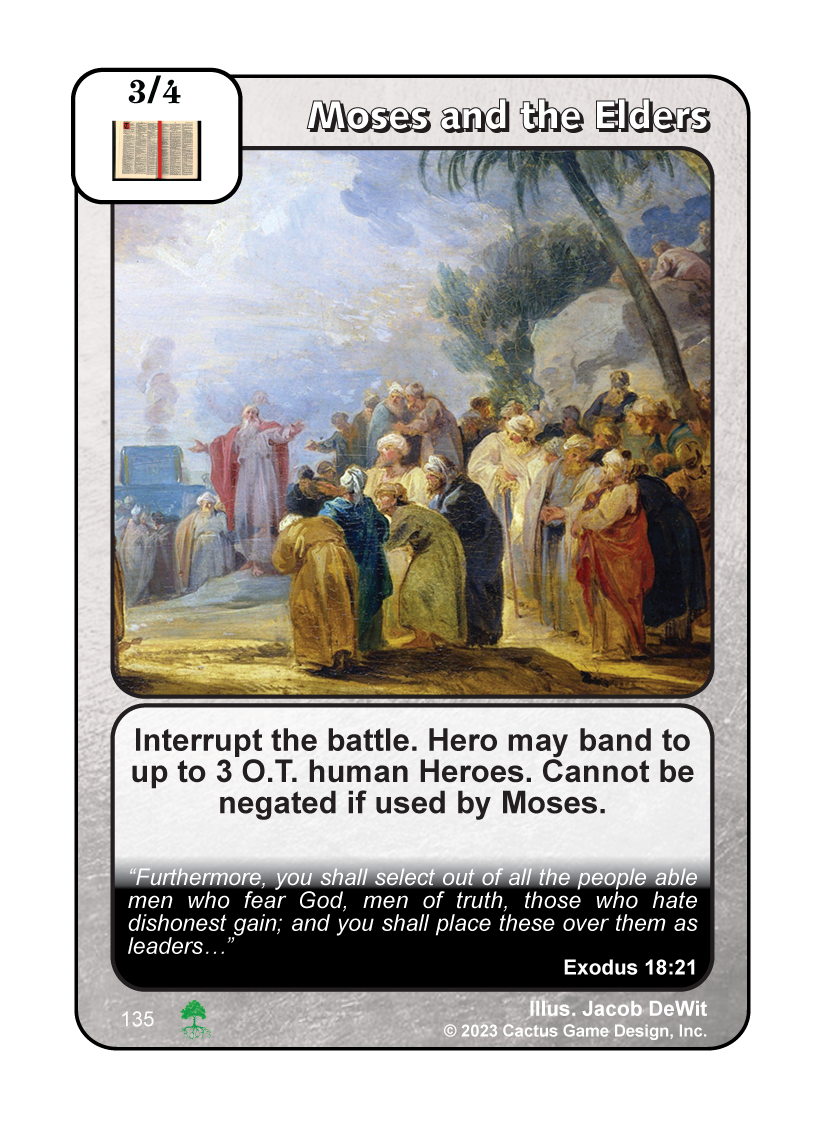 Moses and the Elders (Roots) | Your Turn Games