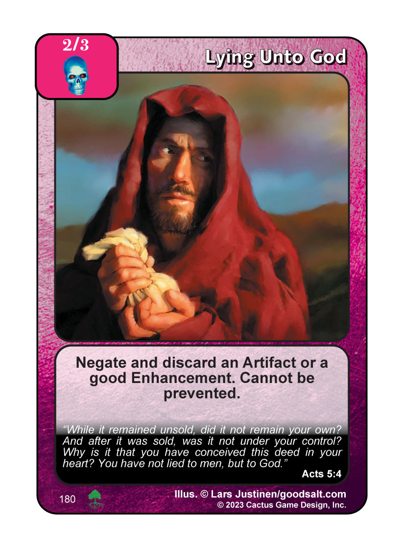 Lying Unto God (Roots)