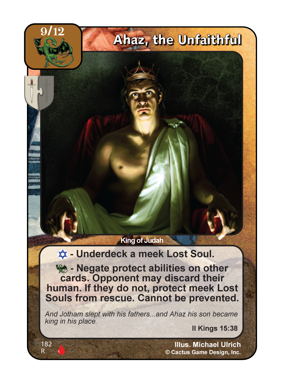 Ahaz, the Unfaithful (LoC)