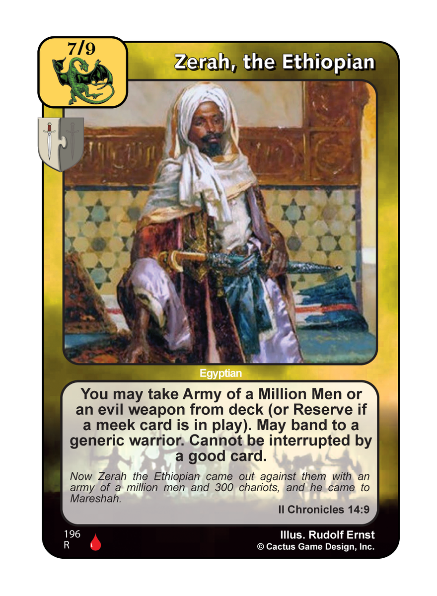 Zerah, the Ethiopian (LoC)