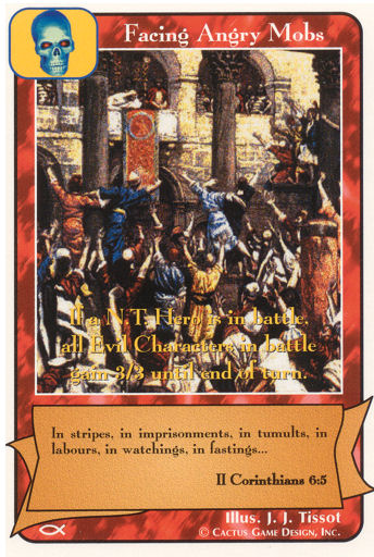 Facing Angry Mobs (Ap)