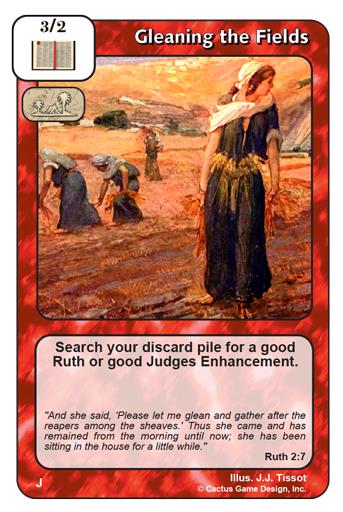 Gleaning the Fields (J Deck)