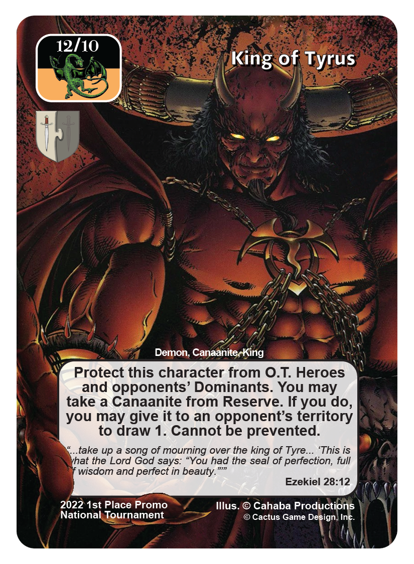 King of Tyrus (2022 National - 1st Place) (Promo)