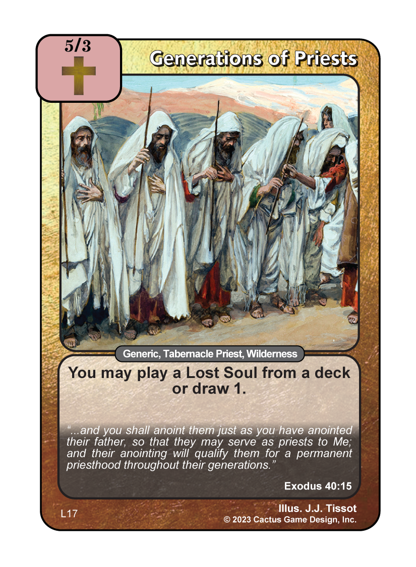 Generations of Priests (L Deck)