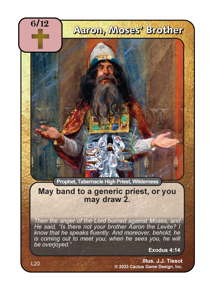 Aaron, Moses' Brother (L Deck)
