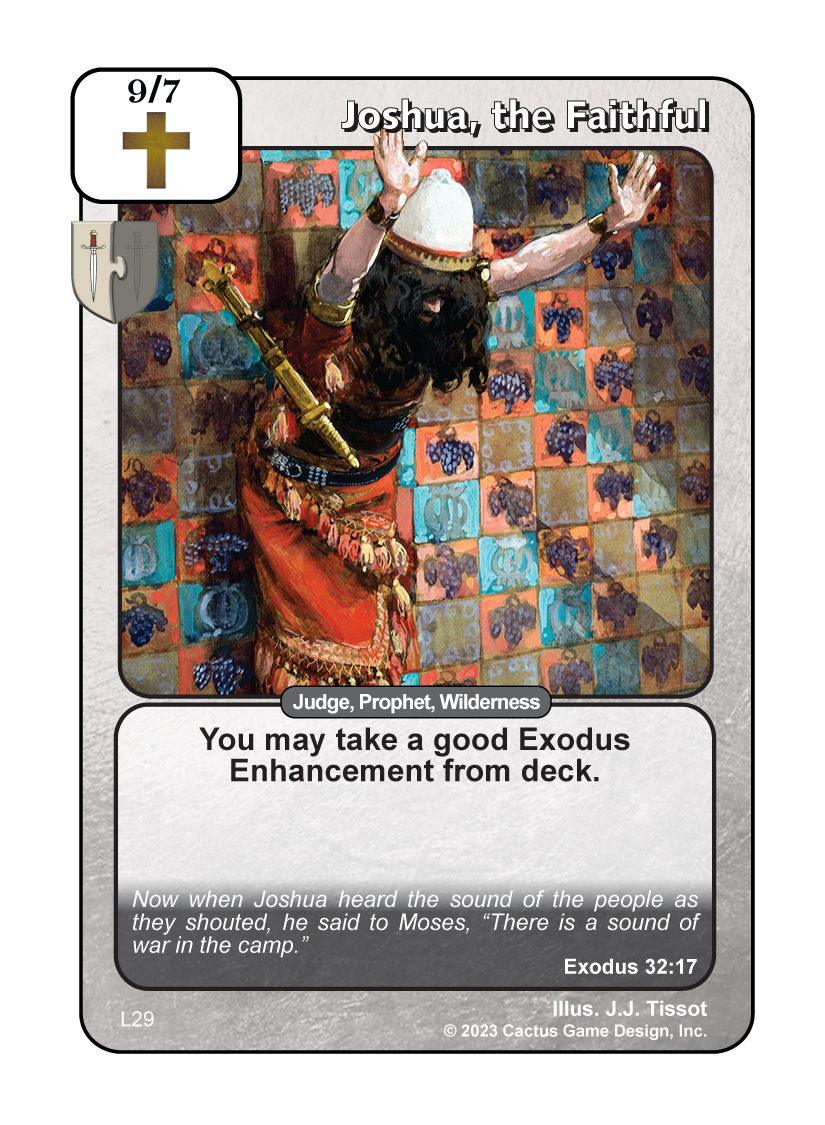 Joshua, the Faithful (L Deck)