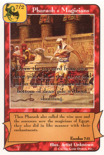 Pharaoh's Magicians (Pa)