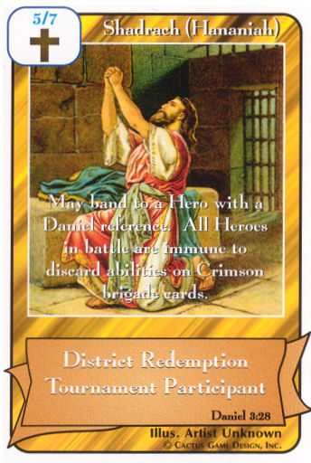 Shadrach (Hananiah) (Promo)